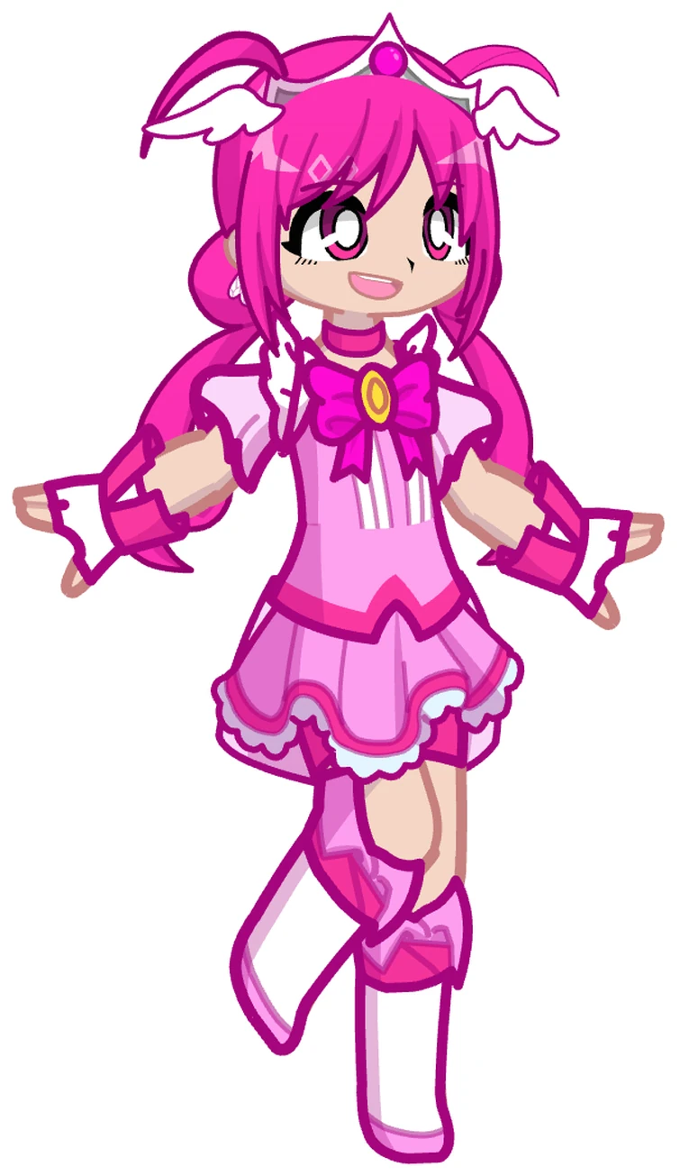 Cure Happy/Glitter Lucky in Gacha Life 2 | Fandom