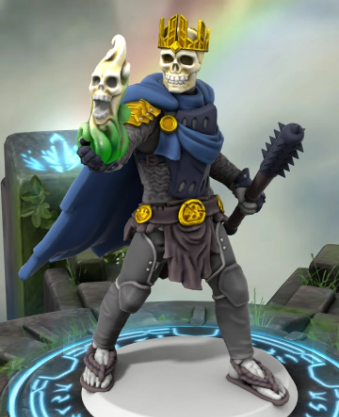 Made Monk and Skeleton King figurines! Rate 1-10 | Fandom