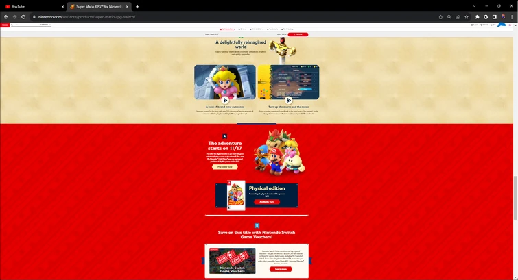 The website for Super Mario RPG has updated | Fandom