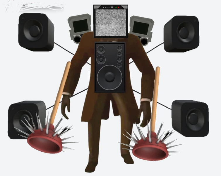 Brown Coated Cameraman + Plunger Cameraman 3.0 + Large Speakerman ...