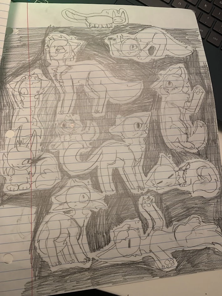 some art i made over the past months or something (please comment i ...