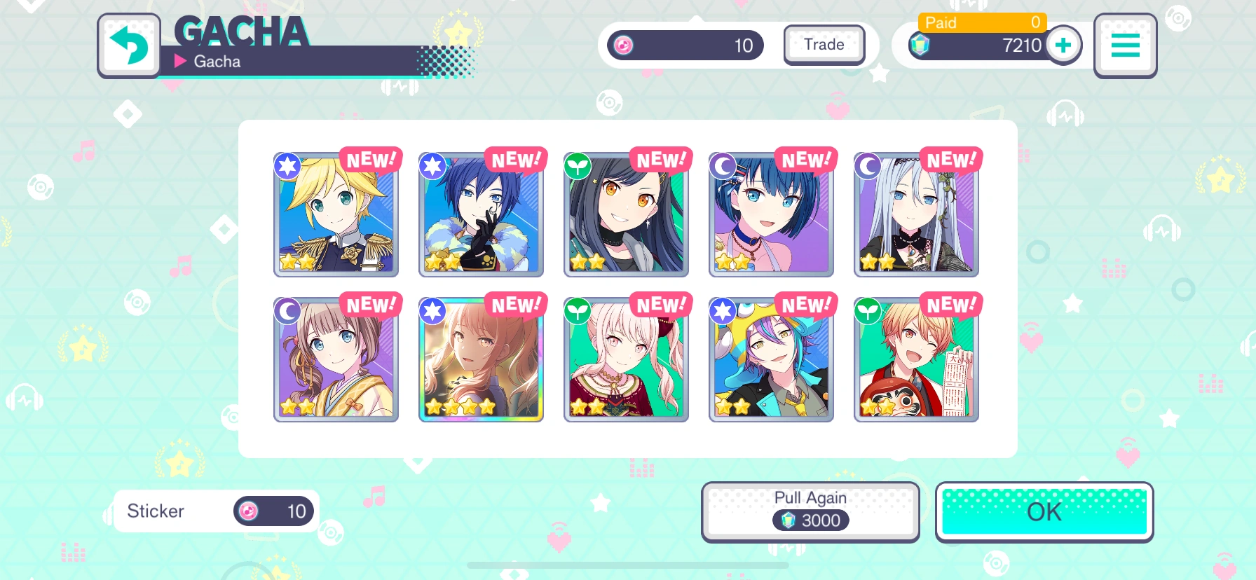 wanna see all my reroll cards? here you go! | Fandom