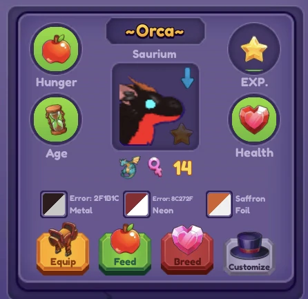 Worth of 2/3 error Saur | Fandom