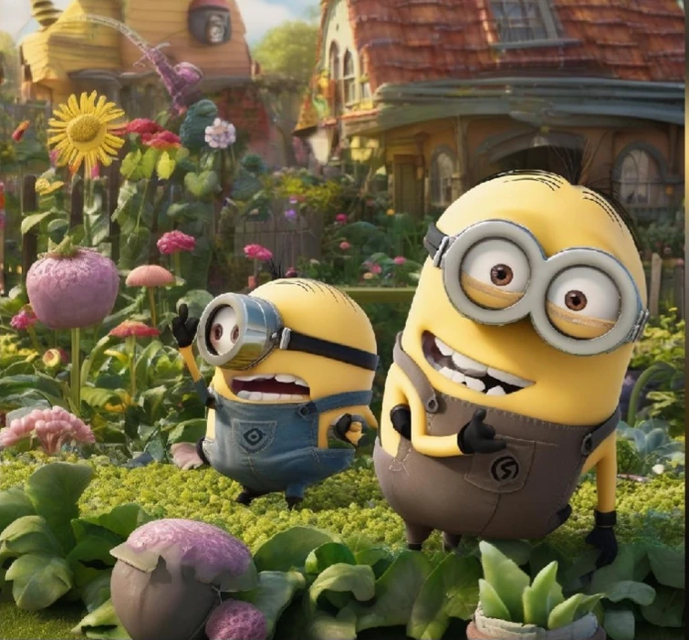 Guys, I made a AI image from minions and this happen: | Fandom