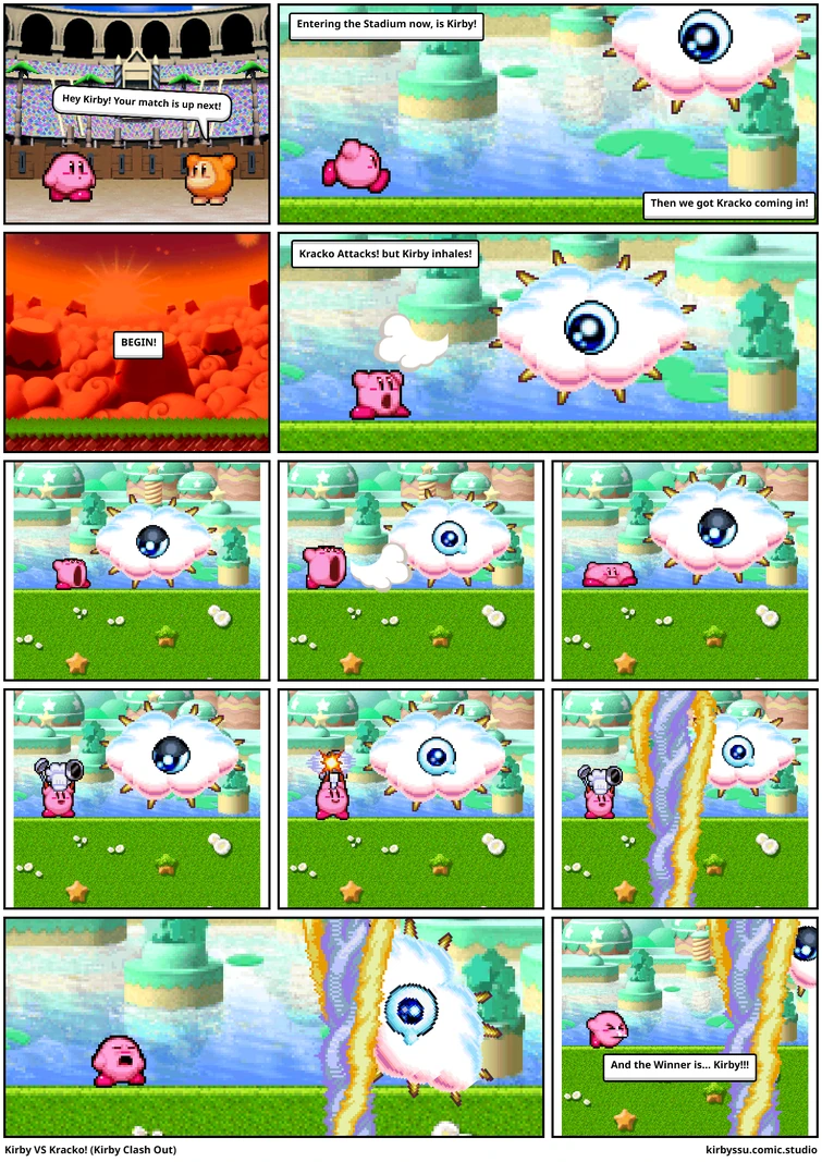 Kirby VS Kracko! (Kirby Clash Out) | Fandom