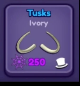 LF ivory tusk!! (Desperate TvT) | Fandom