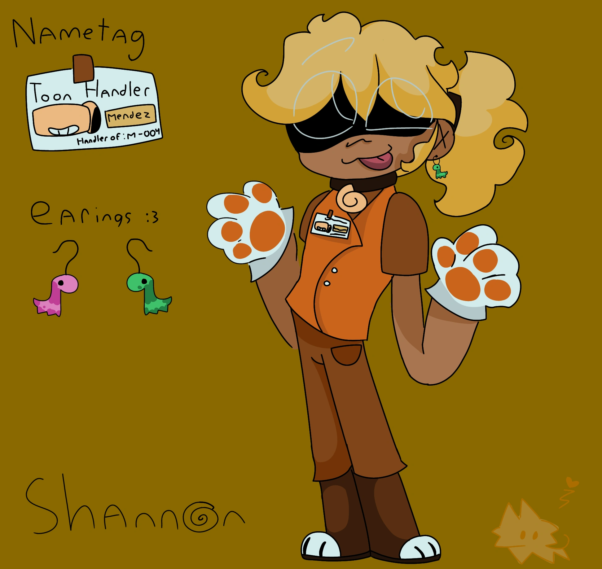 A new fav rp acc pfp that took so ungodly long + Shannon design FINALLY ...