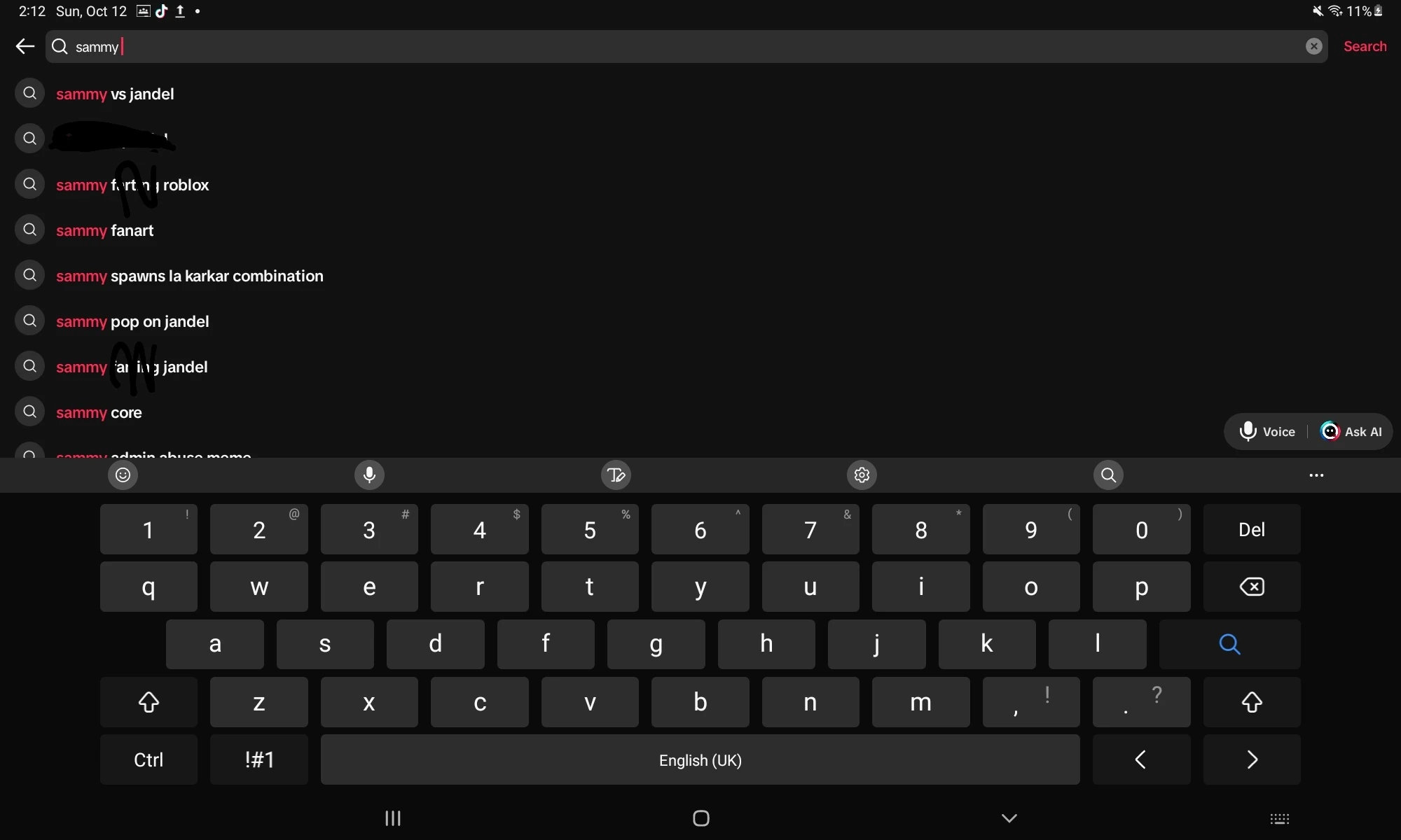 Man i just opened tiktok search (had to censor parts)💔🥀 | Fandom