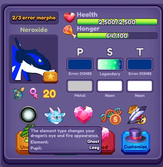 trading error neroxide! | Fandom