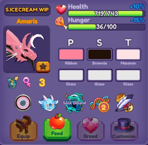 Progress on Strawberry Ice cream Themed Blossom Aura Amaris! (Day 1) | Fandom