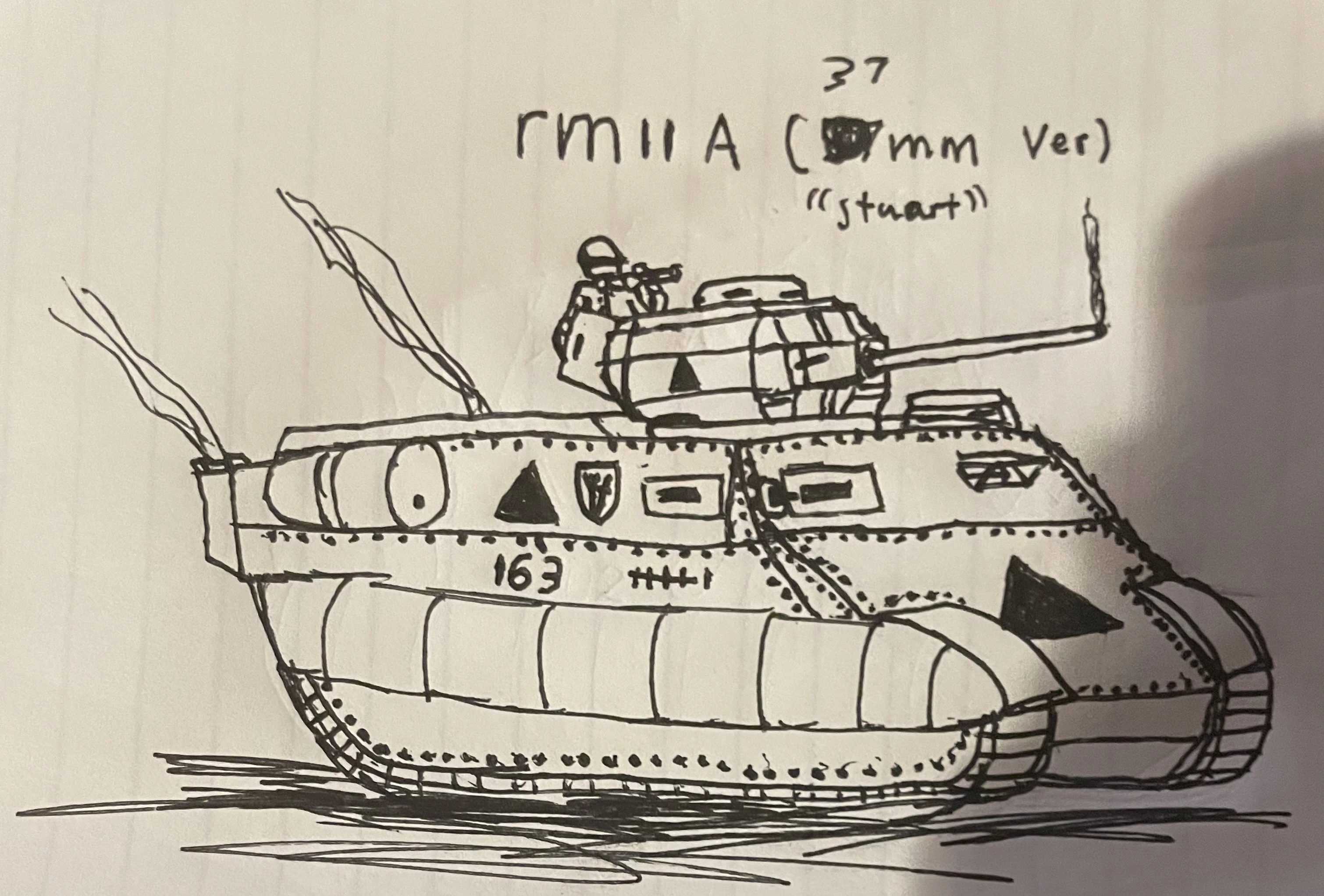Antarean RM II (goofy excuse to draw some cursed tanks) | Fandom