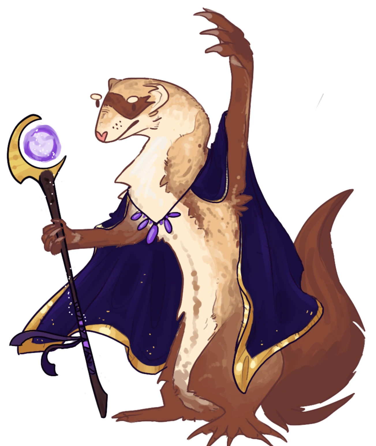You encounter a ferret casting a magic spell | Fandom