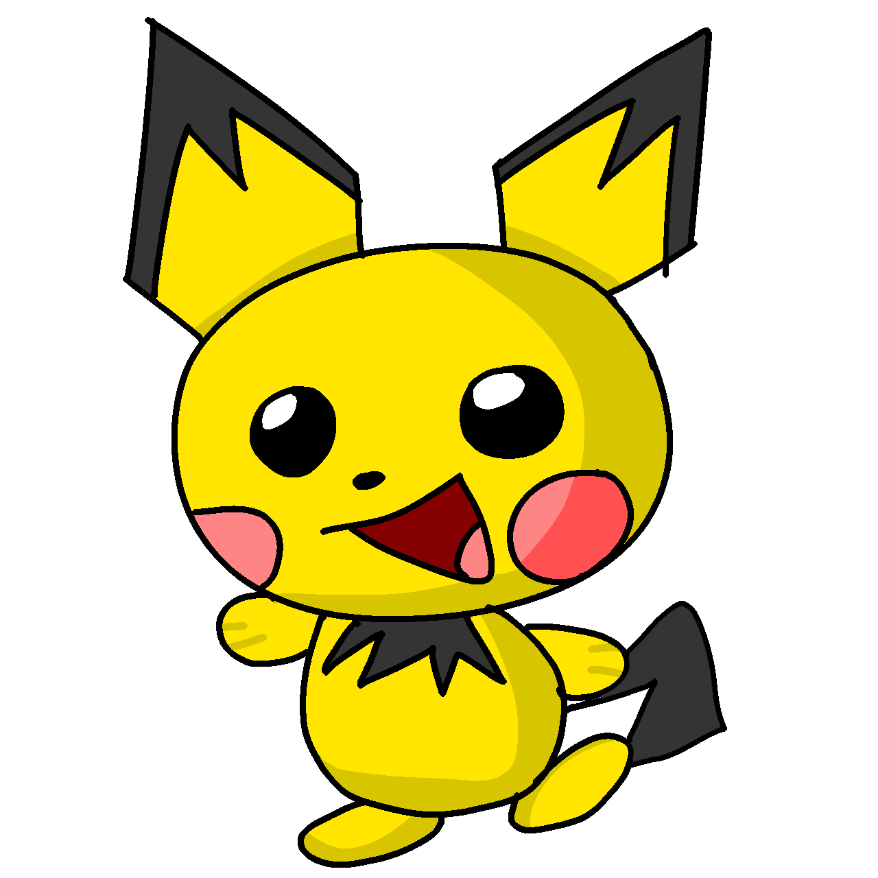 Redrew Pichu | Fandom