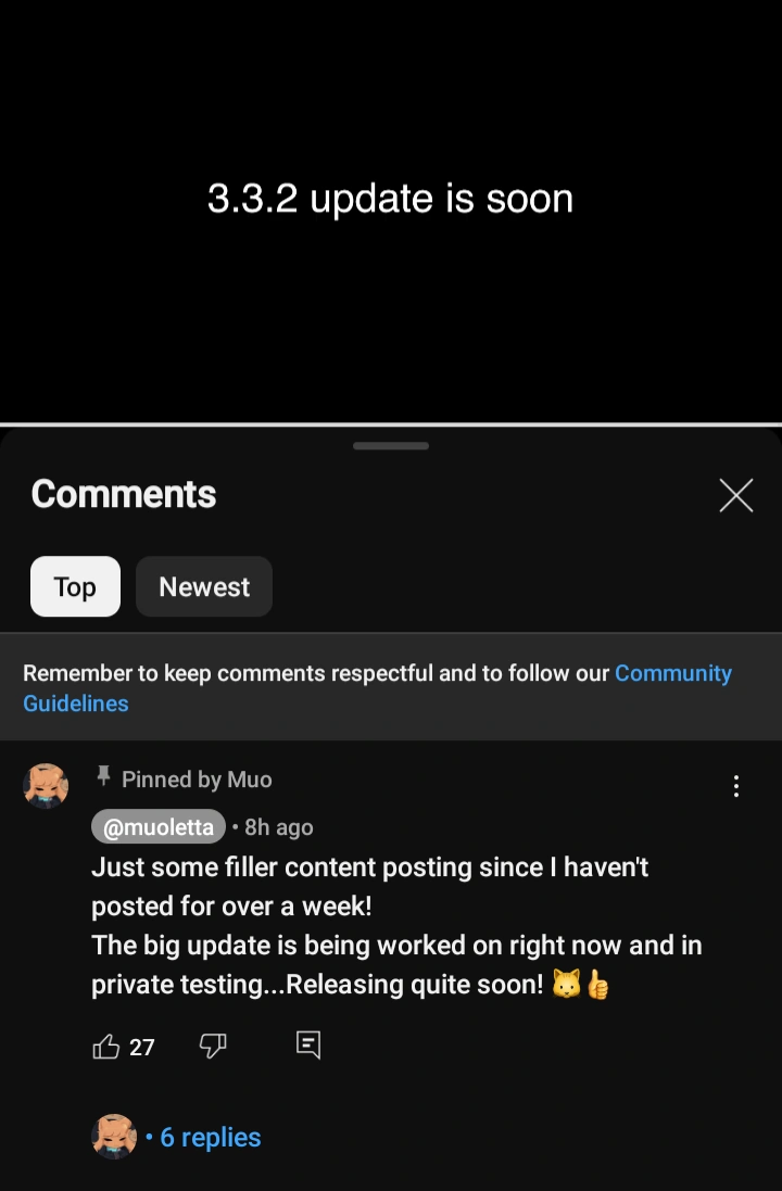 Muo's recent video. | Fandom