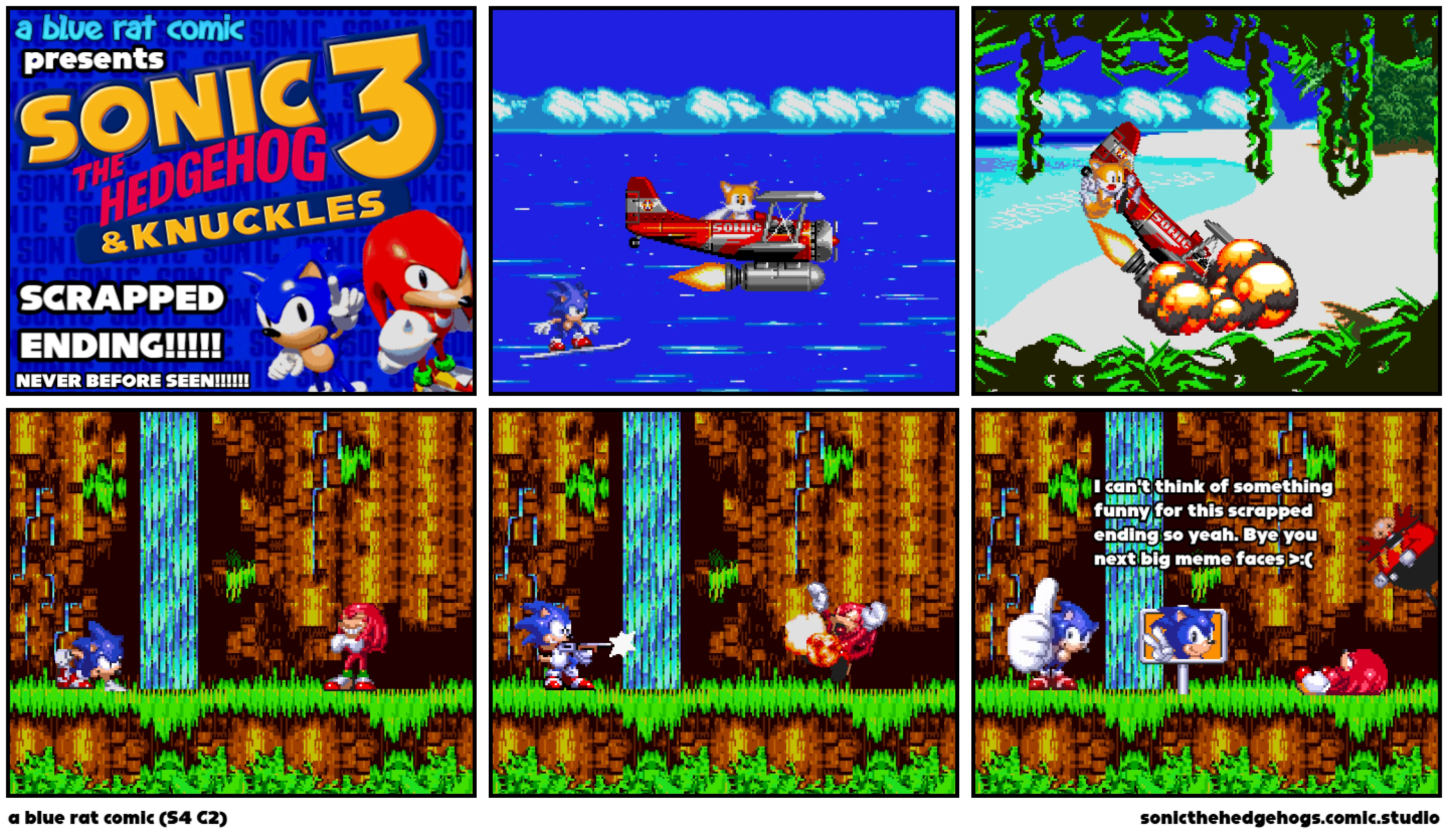 a blue rat comic #82: Sonic 3 Scrapped Ending | Fandom