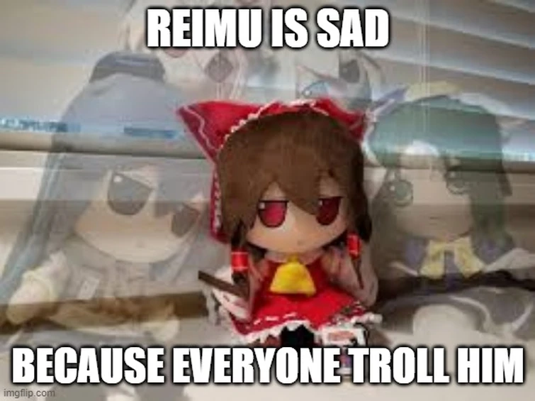 reimu is sad | Fandom