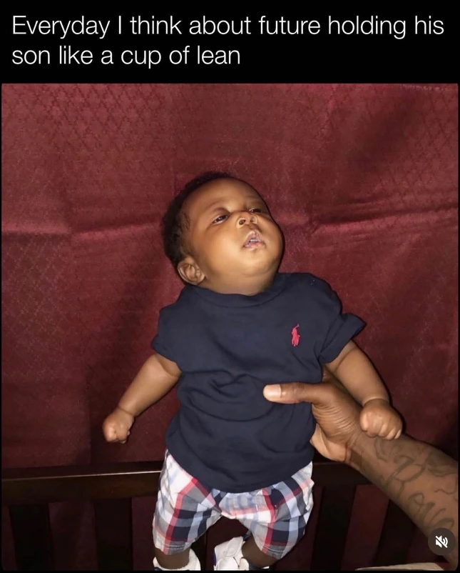 Everyday I think of future holding his son like a cup of lean | Fandom