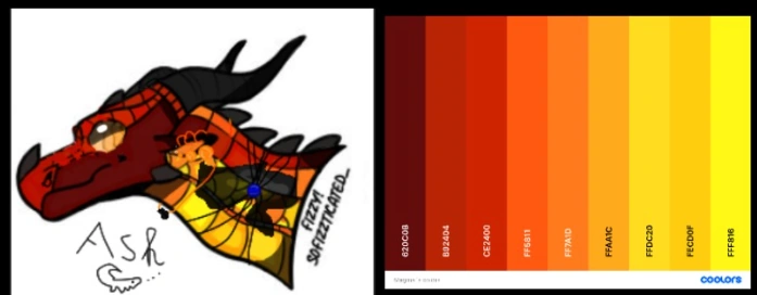 Made a dragon bc yes and an update on stuff on me | Fandom