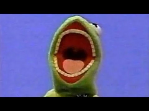 Internally Screaming Kermit Gif