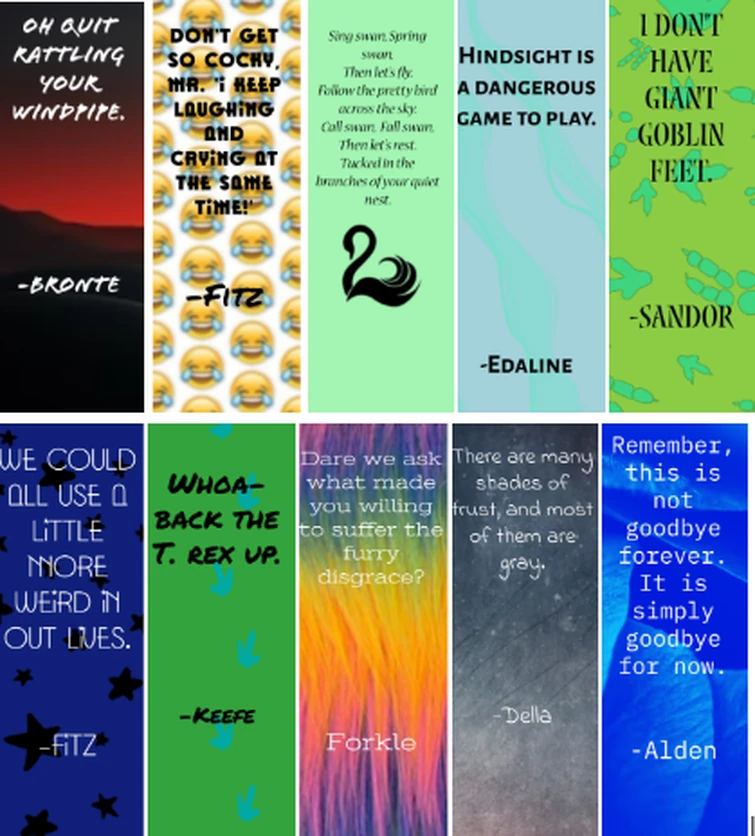 Bookmarks Part 1 | Fandom