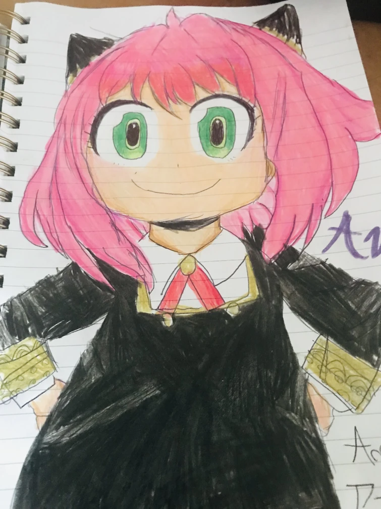 First time attempting to draw Anya | Fandom