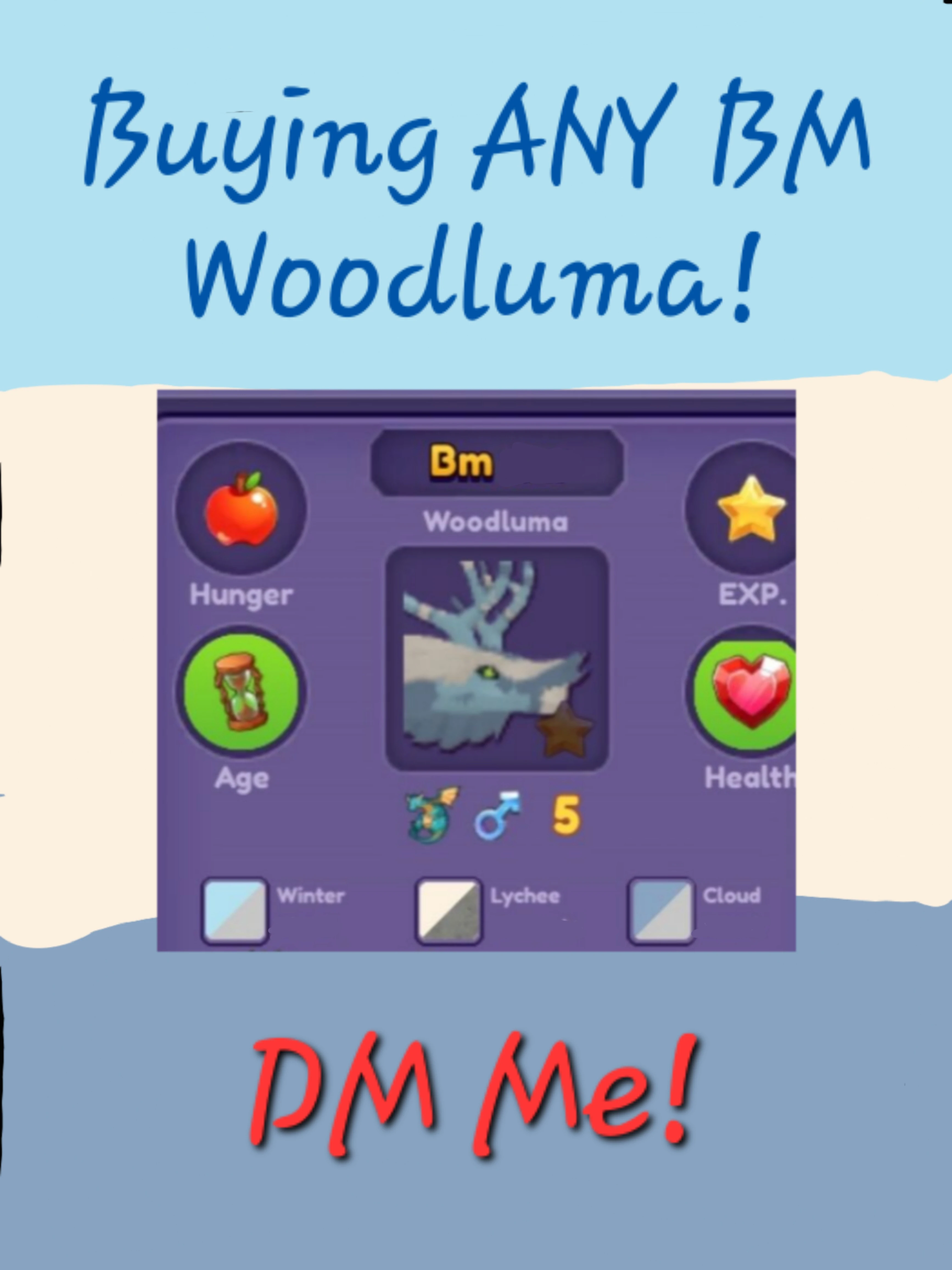 Looking for ANY BM Woodluma! | Fandom