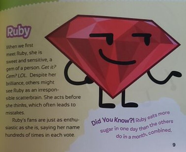 BFB Official Character Guide! | Fandom