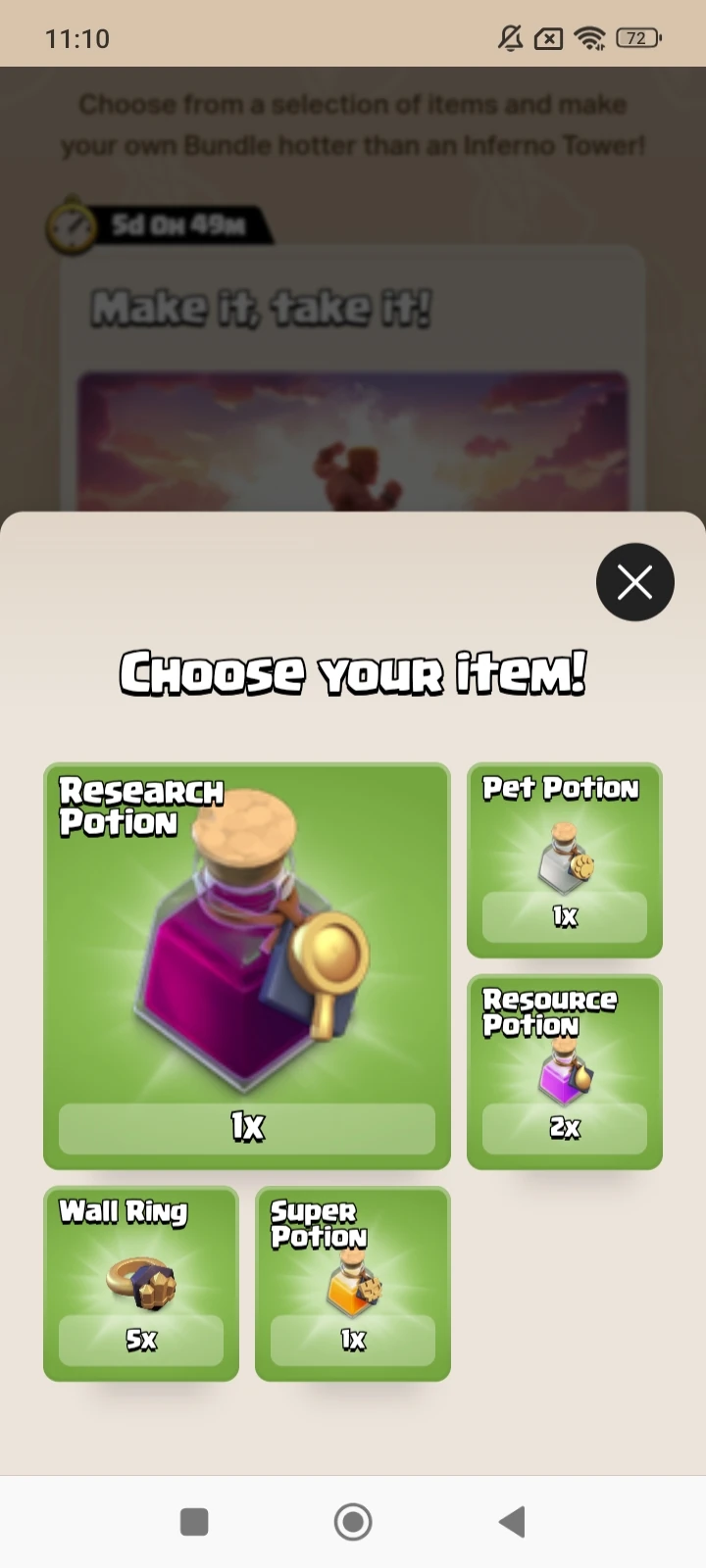 What magic item should I pick for clash of clans store | Fandom