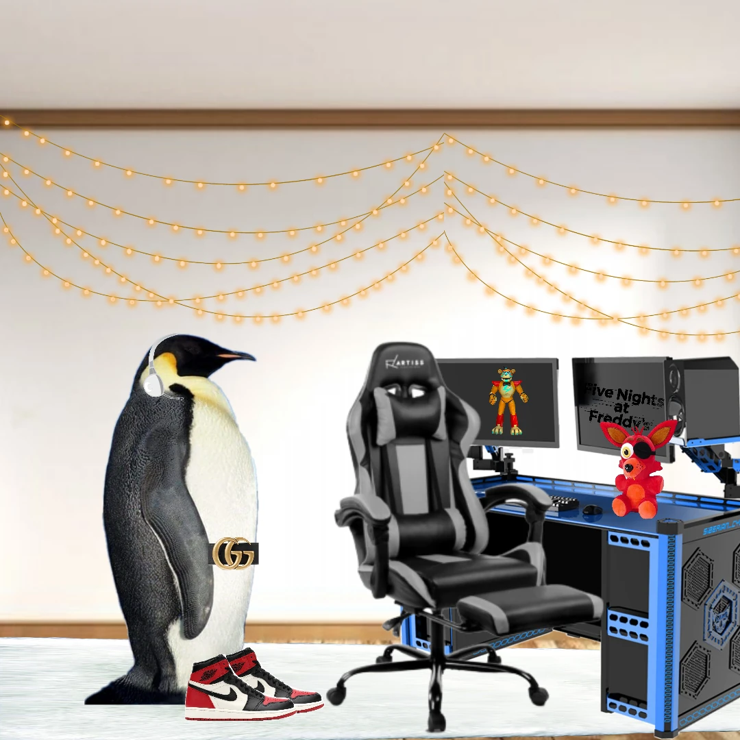 penguin gets gamer setup | Fandom