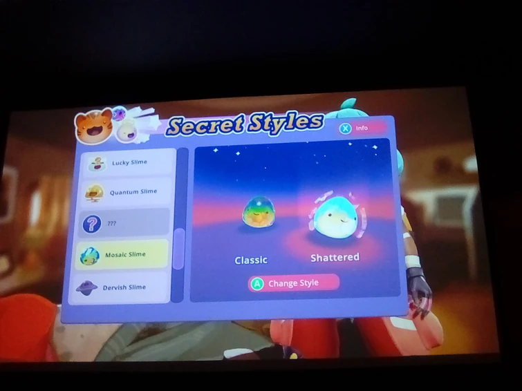 Does anyone know where the fire slime secret style pod is | Fandom