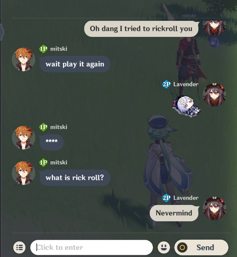 So I rickrolled people with the lyre | Fandom