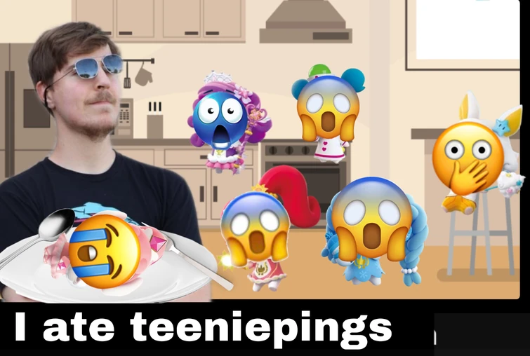 Mr beast eating yummy teenipings | Fandom