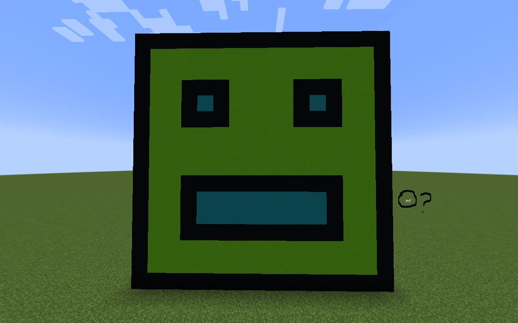 Geometry Dash icon in Minecraft #2 | Fandom