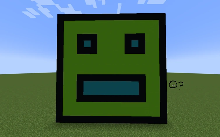 Geometry Dash icon in Minecraft #2 | Fandom