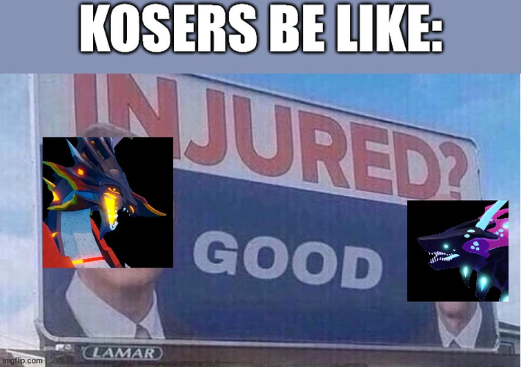Random meme about the life of a koser (click to see full image) | Fandom