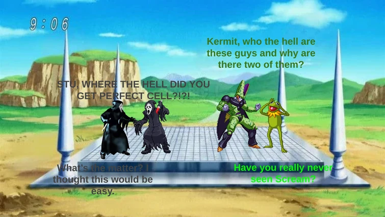 "The Perfect Opponent." Cell & Kermit VS Billy & Stu (DevilArtemis VS ...