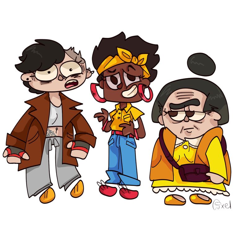 Some Duolingo Fanart I Made Last Month