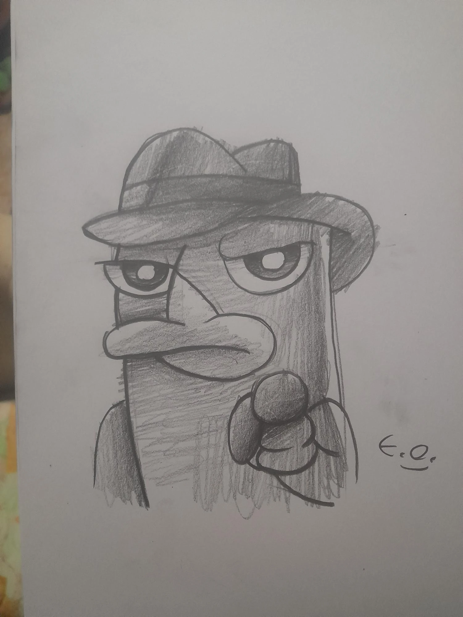 My sketch of Perry | Fandom