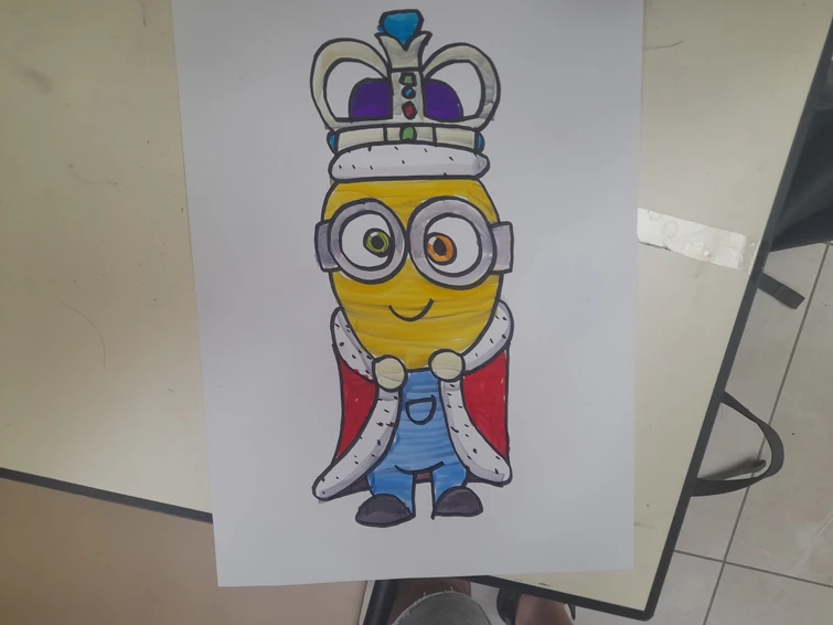 My drawing of King Bob | Fandom
