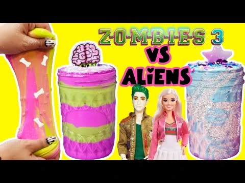 TGIF Disney's ZOMBIES 3 VS Aliens Slime Challenge! | Fandom