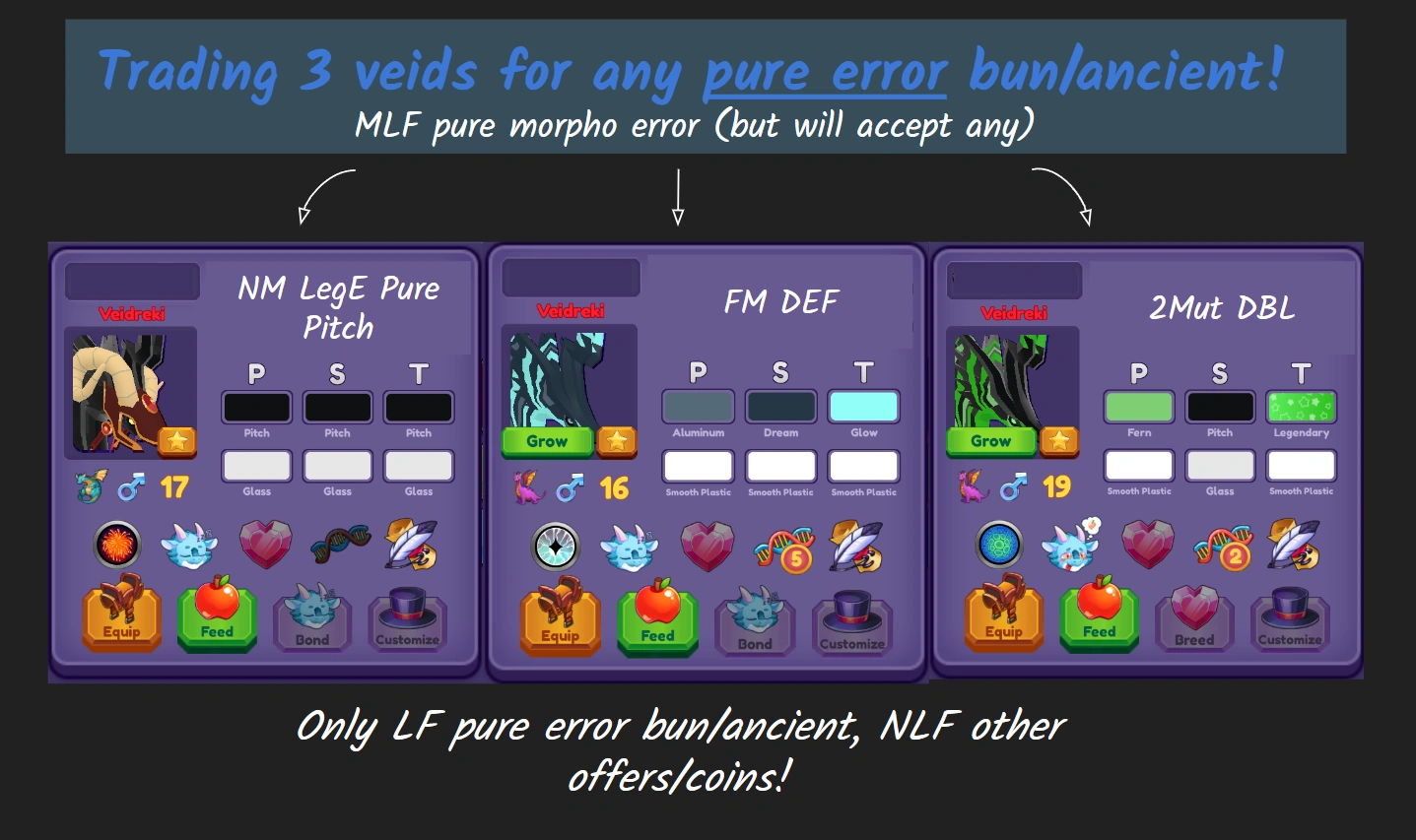 LF pure error bun [offering 3 veids] | Fandom