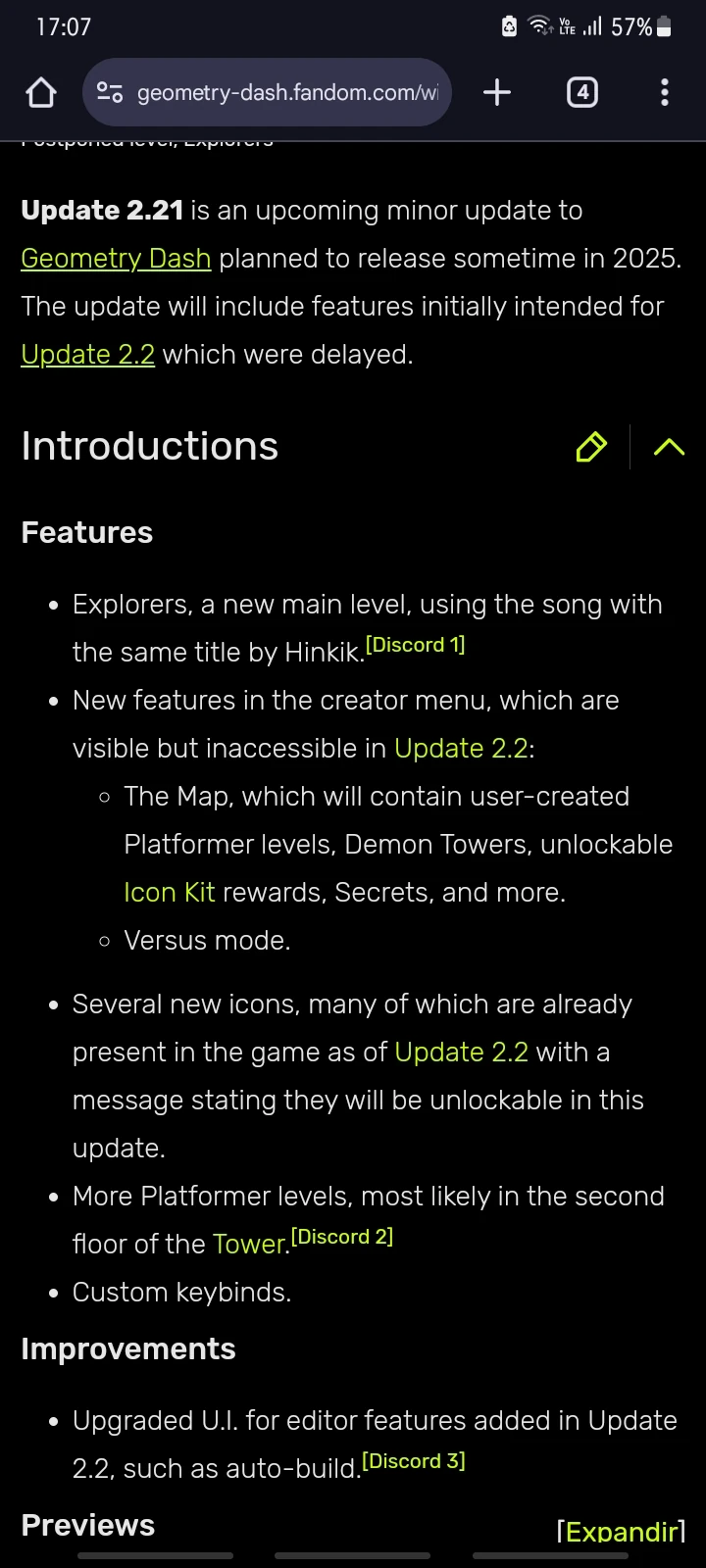 Geometry Dash 2.21 Release Date? [Spoiler] | Fandom