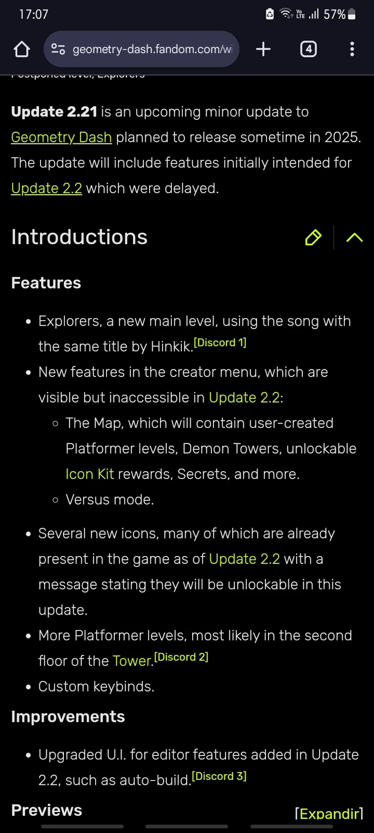 Geometry Dash 2.21 Release Date? [Spoiler] | Fandom