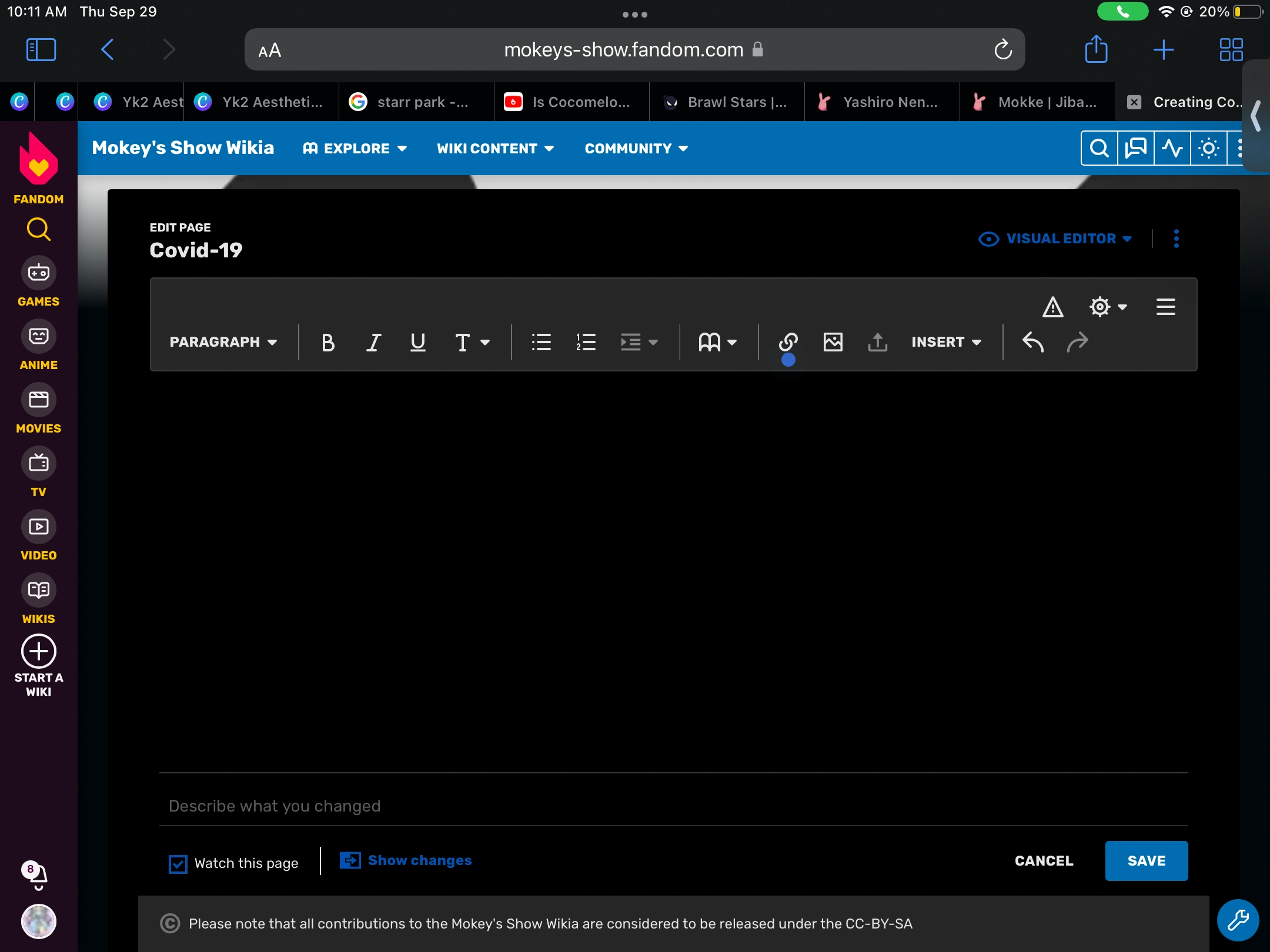 Who’s going to edit this page? | Fandom