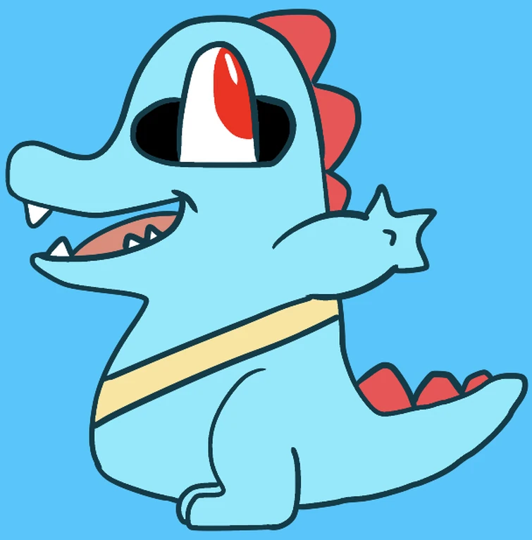 I drew the Totodile but forgot to upload :p | Fandom