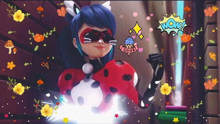 I edited ladybug (unified with the bunny and horse miraculous) | Fandom