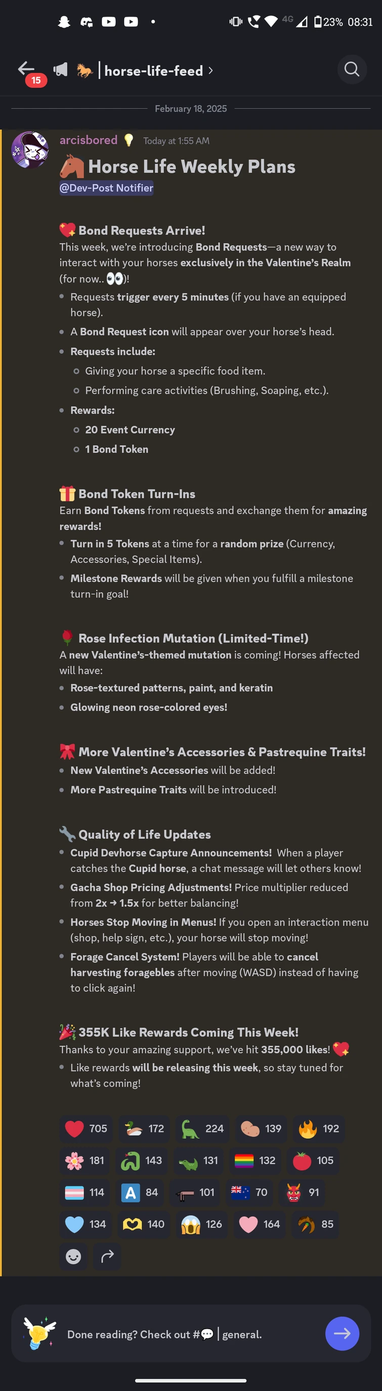 Saurequine and Weekly plans! | Fandom