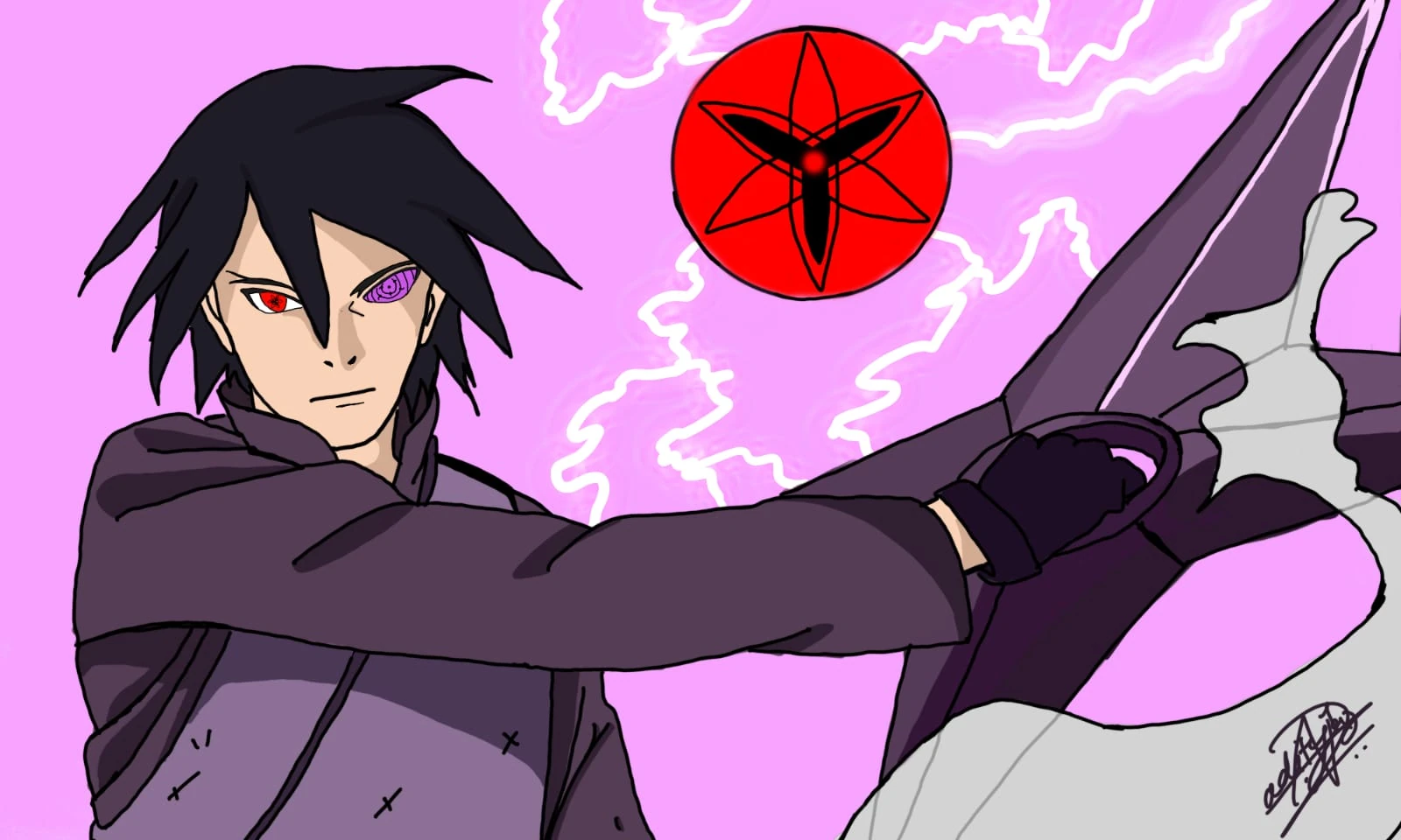 Sasuke Wandering Ninja Fanart | Fandom
