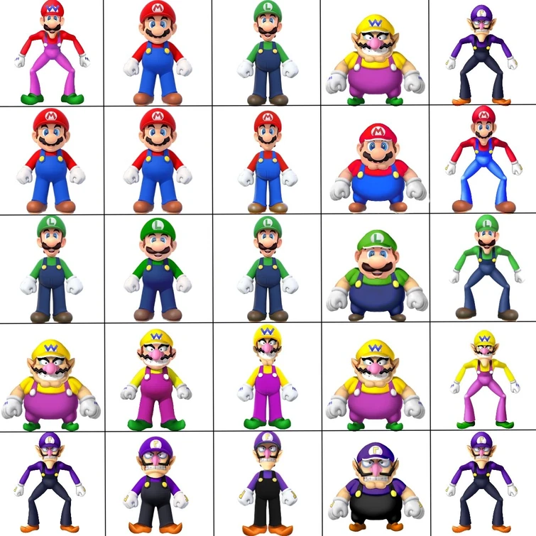 Walrio Luirio Marigi and Warluigi | Fandom