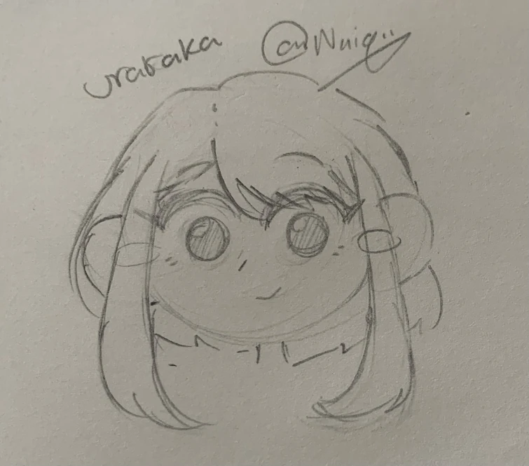 Quick drawing of Uraraka | Fandom